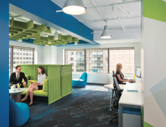 Carpet tile defines today’s workspace – Green Operations